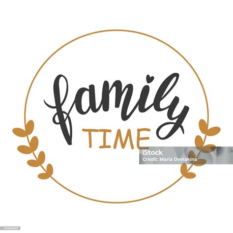 가족 시간 손 문자 휴일 시즌과 추수 감사절 따옴표와 카드 배너 포스터 머그잔 스크랩북 베개 케이스 전화 케이스 및 옷 디자인에