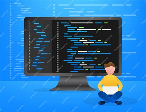 Premium Vector Digital Java Code Text Computer Software Coding Vector Concept Programming