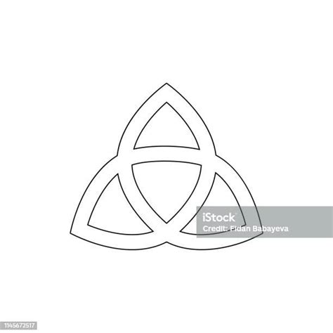 종교 상징 파가 즘 개요 아이콘 종교 기호 그림의 요소입니다 표시 및 기호 아이콘은 웹 로고 모바일 앱 Ui Ux에 사용할 수 있습니다 0명에 대한 스톡 벡터 아트 및 기타