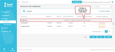 Updating Payroll Surf