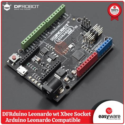 Jual Dfrduino Leonardo With Xbee Socket Dfrobot Leonardo Arduino
