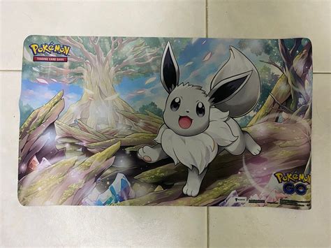 Pokemon Radiant Eevee Playmat Hobbies And Toys Toys And Games On Carousell