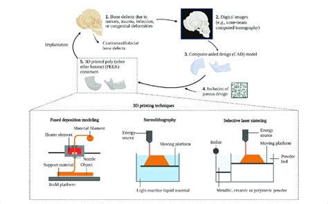 3d Printing Techniques For Peek Constructs In Craniomaxillofacial Bone Download Scientific