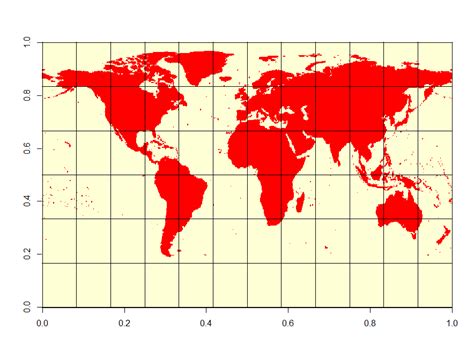 Plot How To Display Longitude And Latitude Lines On A Map Using R