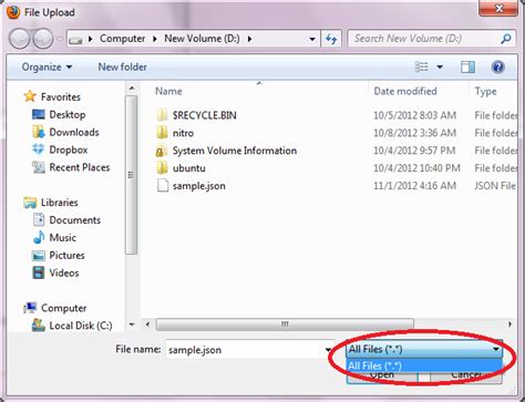 Asp Net Show Only Specific File Types In Upload Window Stack Overflow