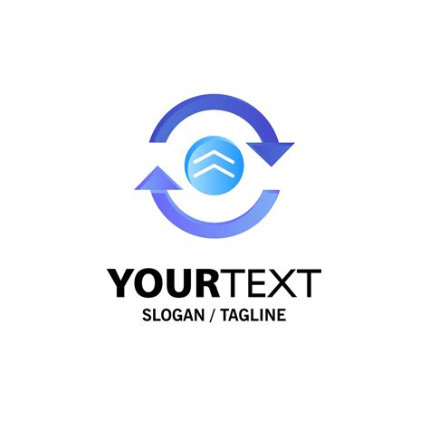 Arrow Refresh Reload Computing Business Logo Template Flat Color 14874194 Vector Art At Vecteezy