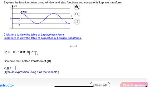 Solved Express The Function Below Using Window And Step