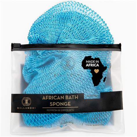 Amazon.com: BELLANOMI African Exfoliating Net Sponge, Authentic, Ethically sourced from Nigeria ...