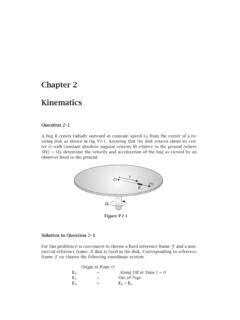 Chapter Kinematics Chapter Kinematics Pdf PDF PRO