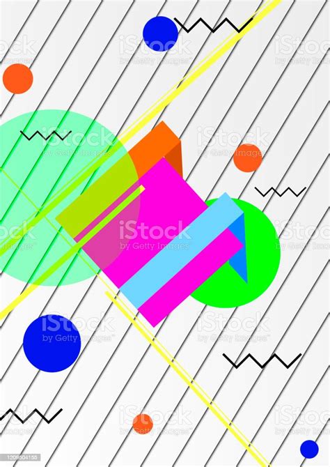 미니멀 한 디자인 창조적 인 개념 현대 대각선 추상 배경 기하학적 요소 파란색 노란색 및 빨간색 대각선 0명에 대한 스톡 벡터 아트 및 기타 이미지 Istock