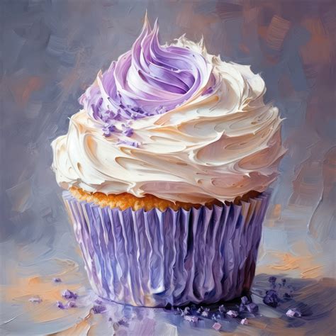 Colorful Cupcake Print Cupcake Printable Pastry Poster Patisserie Wall
