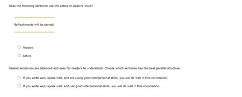 solved you can improve your message by using parallelism
