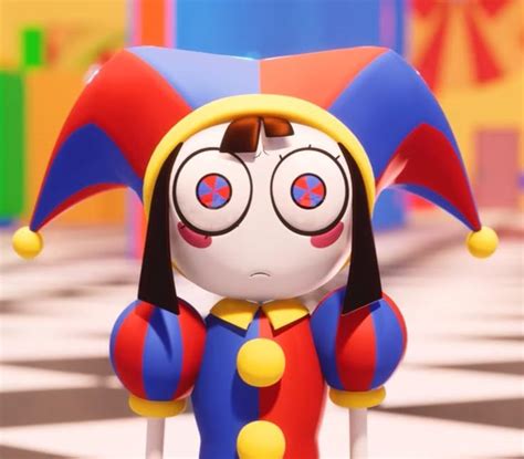 Live Pomni Reaction Пинап рисунки Дизайн кредитной карты Счастливые