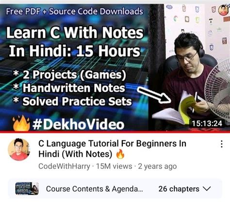 harsh joshi on linkedin language c cwh codewithharry