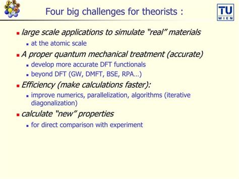 Density Functional Theory Dft And The Concepts Of The Augmented Plane