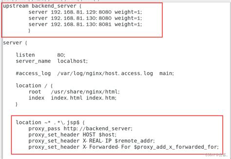 Nginxtomcat 负载均衡、动静分离集群