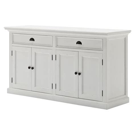 Halifax Classic Buffet Table Pure White Dcg Stores
