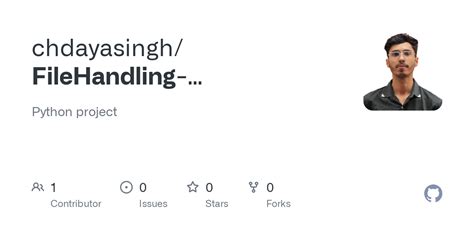 GitHub Chdayasingh FileHandling Marksheet Generator Python Project
