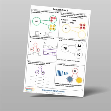 Year 2 Tens And Ones 1 Mixed Activity Resource Classroom Secrets