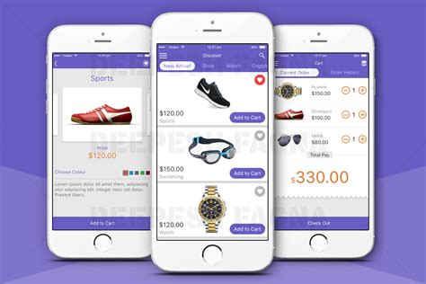 IPhone App UX UI Design On Behance