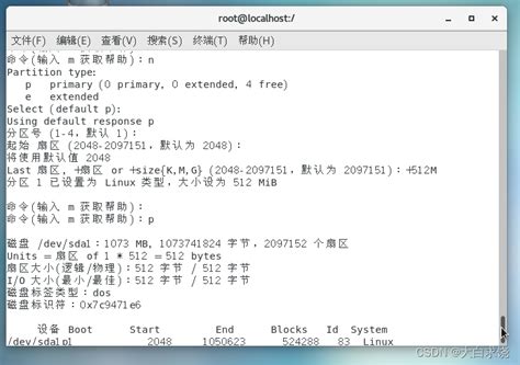 linux 命令学习 磁盘分区和格式化 linux格式化磁盘 csdn博客