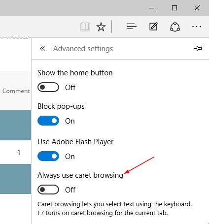 Disable Microsoft Edge Keyboard Shortcuts Linkedsas
