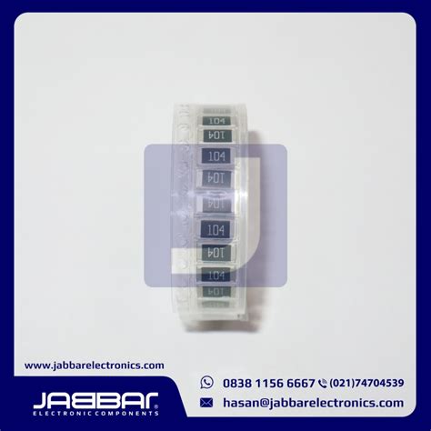 Resistor 104 100k Ohm 1w Smd2512 Jabbar Electronics