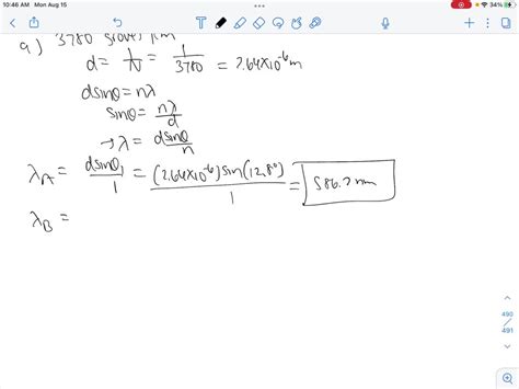 Solved A Physicist Is Calibrating A Spectrometer That Uses A