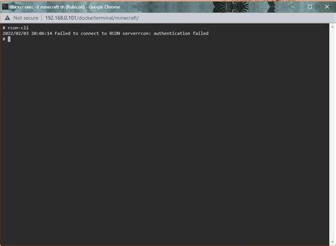 Web UI Or Console On Unraid Itzg Docker Minecraft Server Discussion GitHub