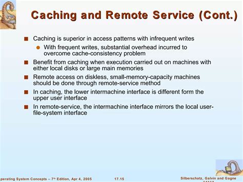 Chapter 17 Distributed File Systems Ppt