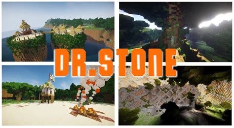 dr stone world project 1 15 2 minecraft map