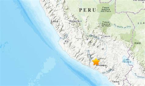 Un Sismo De Magnitud 60 Sacude Perú Notifalcon
