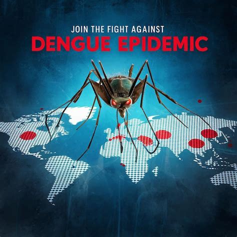Premium Photo Social Media Dengue Prevention Campaign Mosquito