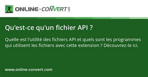 Quest Ce Quun Fichier Api Quest Ce Quun Fichier Api
