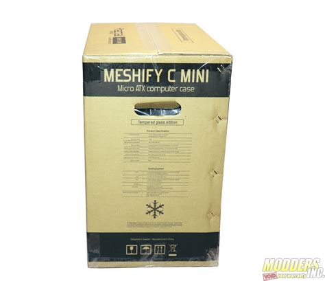 Fractal Design Meshify C Mini Tempered Glass Edition Modders Inc