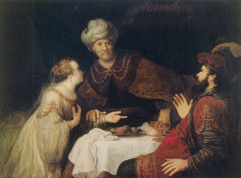 Jan Victors Esther Accuses Haman Before Ahasuerus