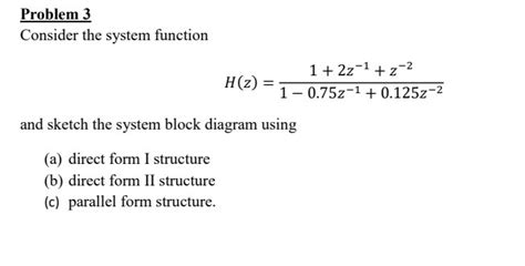 solved problem 3consider the system