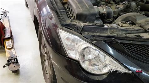 쌍용차 인젝터 탈거하기 액티언 스포츠 검사 불합격 네이버 블로그