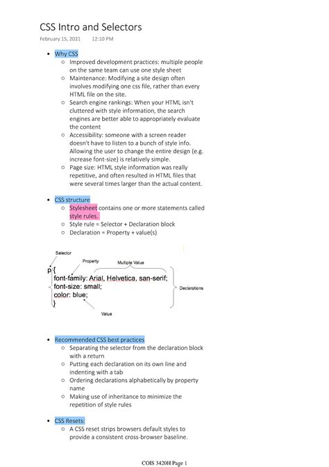Css Intro And Selectors Why Css Improved Development Practices
