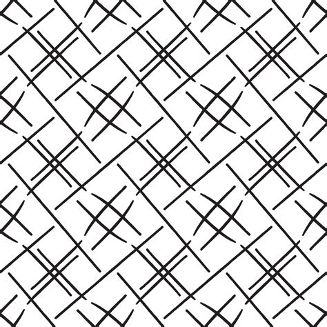 Seamless Abstract Geometric Hand Drawn Pattern 5440468 Vector Art At Vecteezy