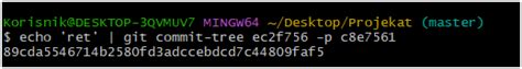 Git Commit Plumbing And Commit Porcelain Do Not Match Stack Overflow