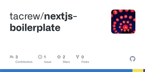 GitHub Tacrew Nextjs Boilerplate