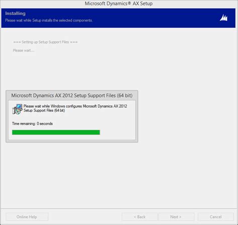 AX Installation Guide Step 1 With Screen Shots