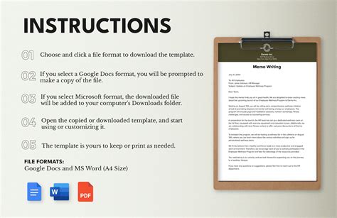 Memo Writing Template In Word PDF Google Docs Download Template Net