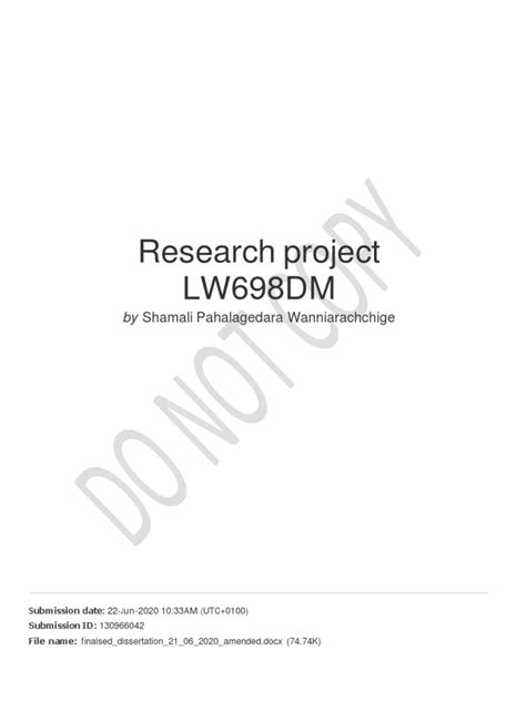 Sample Dissertation Pdf Cognition Inquiry