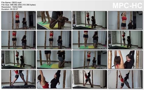 Two Beautiful Women Tied To A Wooden Stake Part 2 Asian Bondage