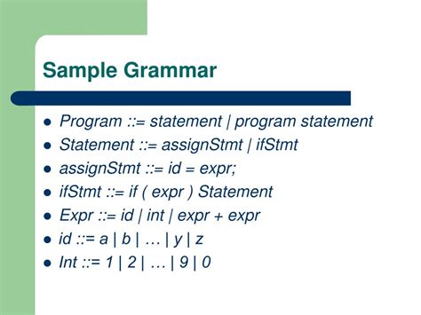 Ppt Cpsc 325 Compiler Powerpoint Presentation Free Download Id
