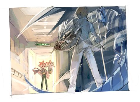 Mutou Yuugi Yami Yuugi Kaiba Seto And Blue Eyes White Dragon Yu Gi Oh And More Drawn By