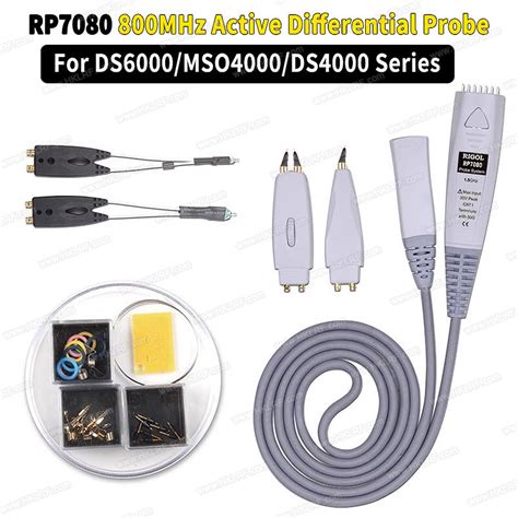 Rigol Rp7080 Oscilloscope 800mhz Active Differential Probe