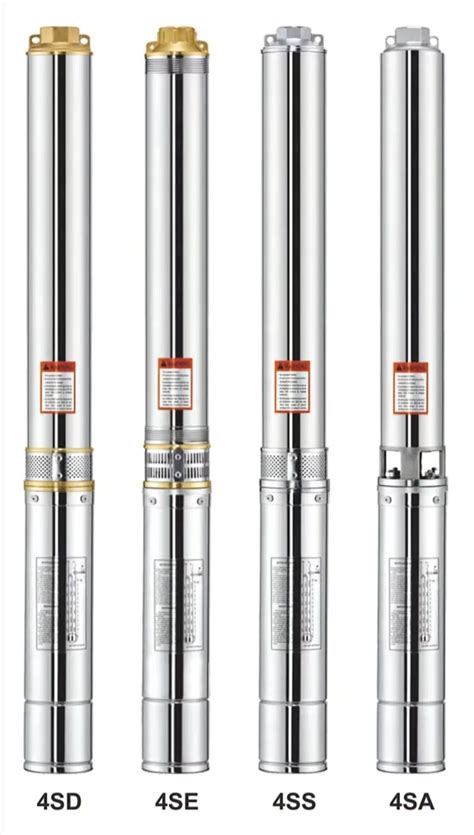 4s Series Electric Stainless Steel Deep Well Pump Submersible Pump